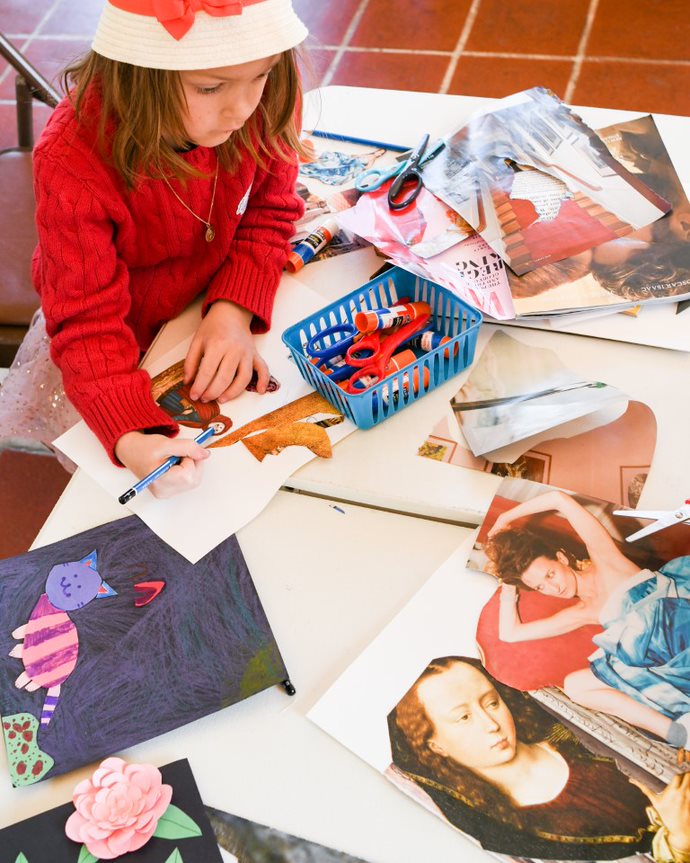 Family Workshop – Collage Creation | The Huntington