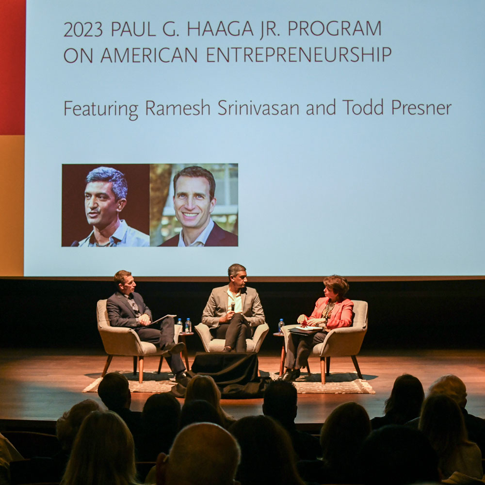 2023 Haaga Program: Ramesh Srinivasan and Todd Presner on Generative AI ...