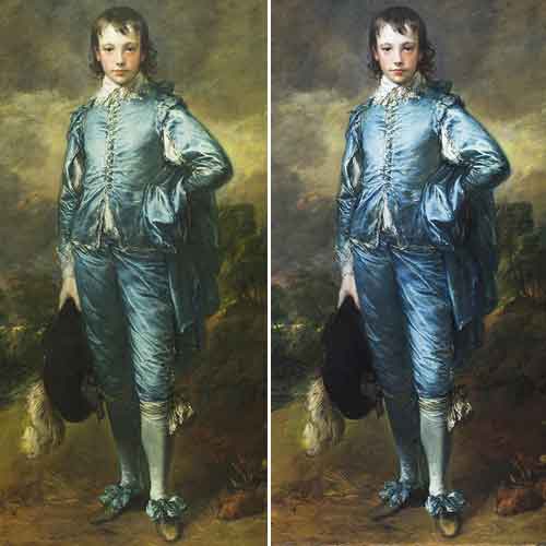 News Release - "The Blue Boy” Is Reinstalled After Major Conservation ...